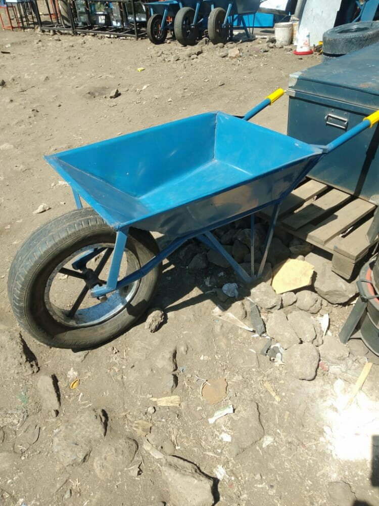 Wheelbarrow - Juakali - Heavy Gauge - Big Wheels - Cheapthings