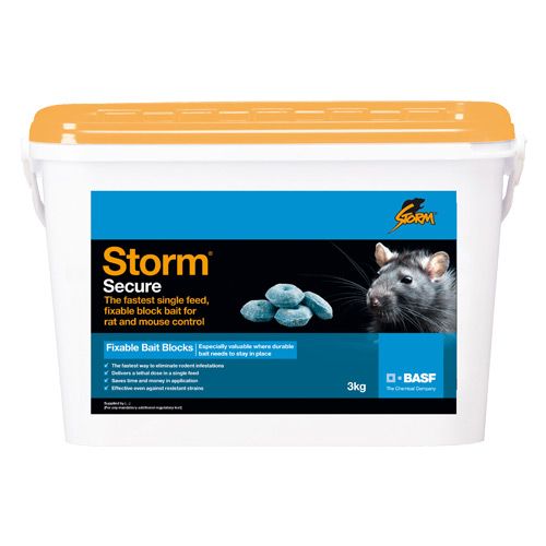 Storm Rodenticide Wax Block Bait 20g - Cheapthings